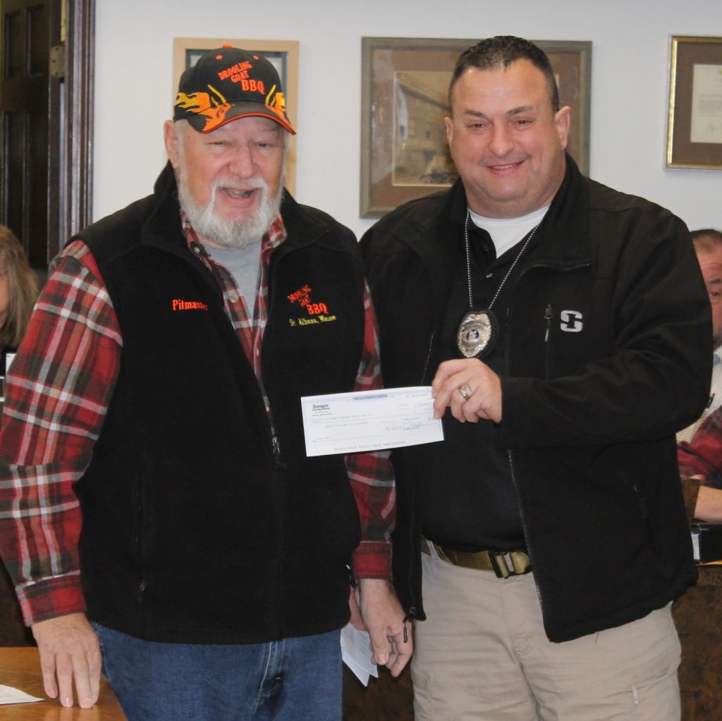 Drooling Goat BBQ owners support Dexter PD K-9 unit - Piscataquis Observer