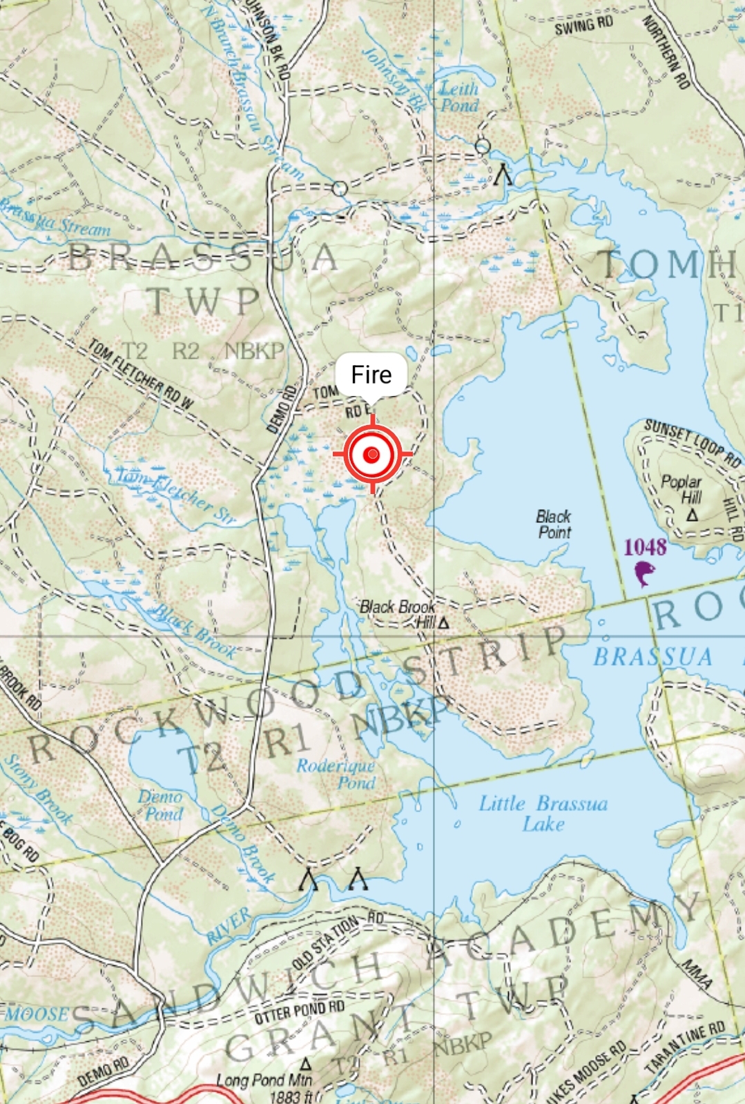 Crews still fighting wildfire near Greenville - Piscataquis Observer