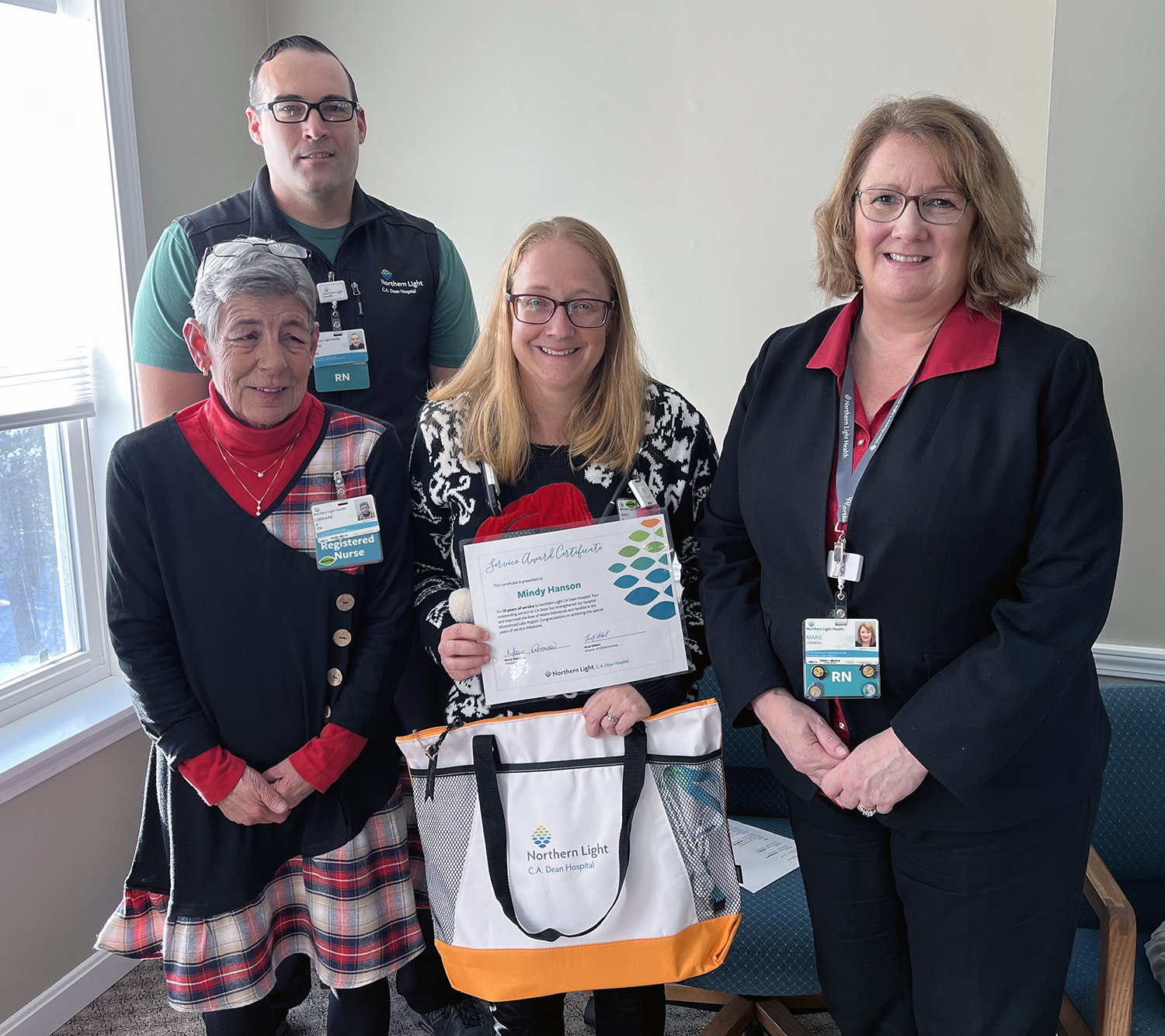 CA Dean Hospital celebrates employee service milestones - Piscataquis ...