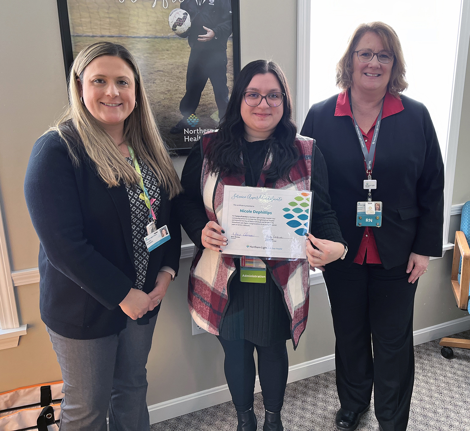 CA Dean Hospital celebrates employee service milestones - Piscataquis ...