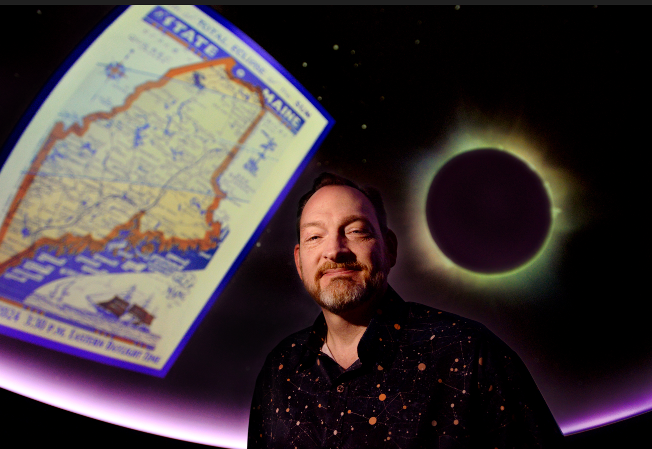 How a Maine astronomer is preparing for the ‘full-body experience’ of a ...